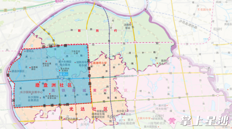 方舆 - 南部 - 长沙县黄兴镇新增磨盘洲社区 - Powered by phpwind